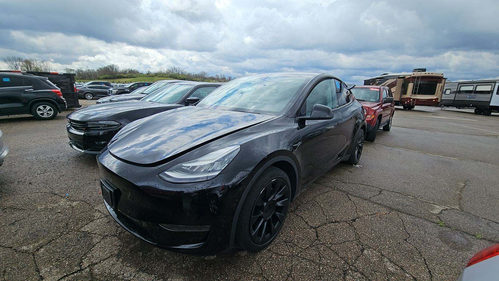 Used 5yjygdee2lf036305 Tesla Model y 2020 from Salvage Auction USA